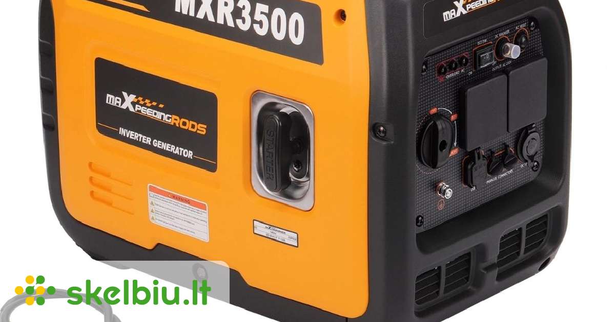 Tylus Inverterinis generatorius Mxr3500 - Skelbiu.lt