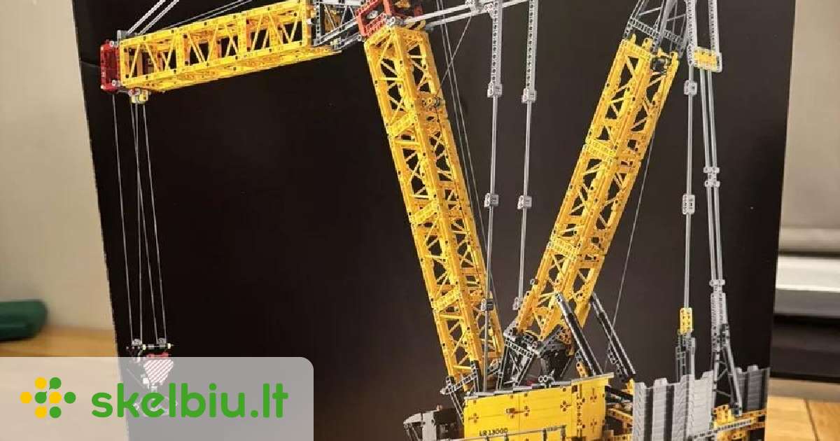 Lego technic kranas - Skelbiu.lt