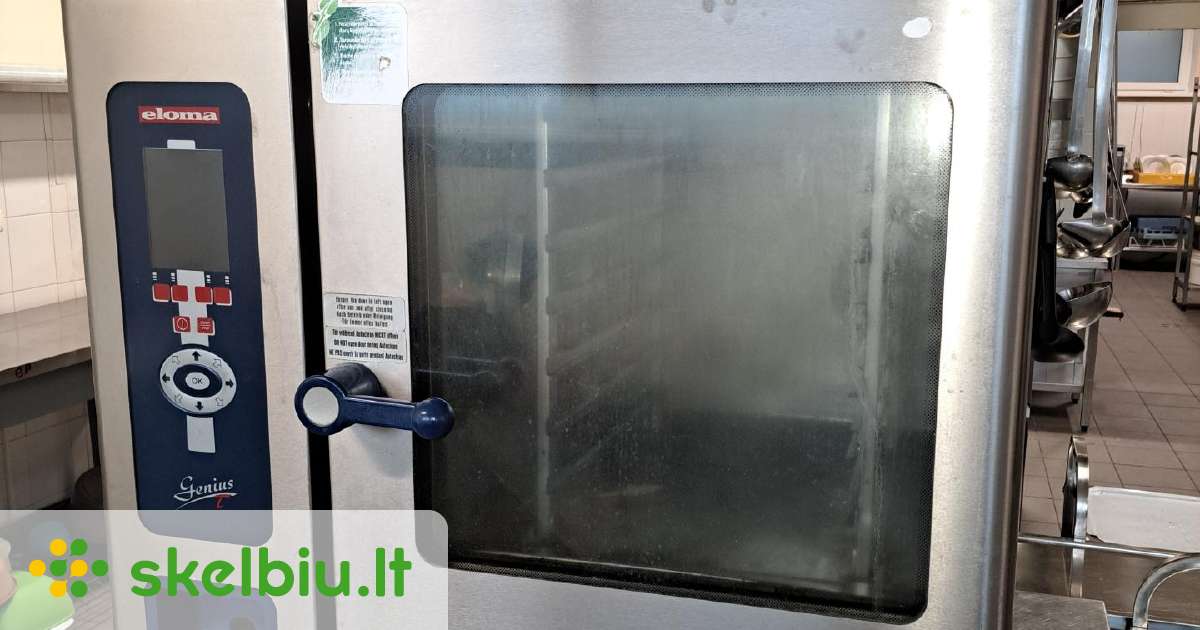 Konvekcinis pecius Eloma Genius - Skelbiu.lt