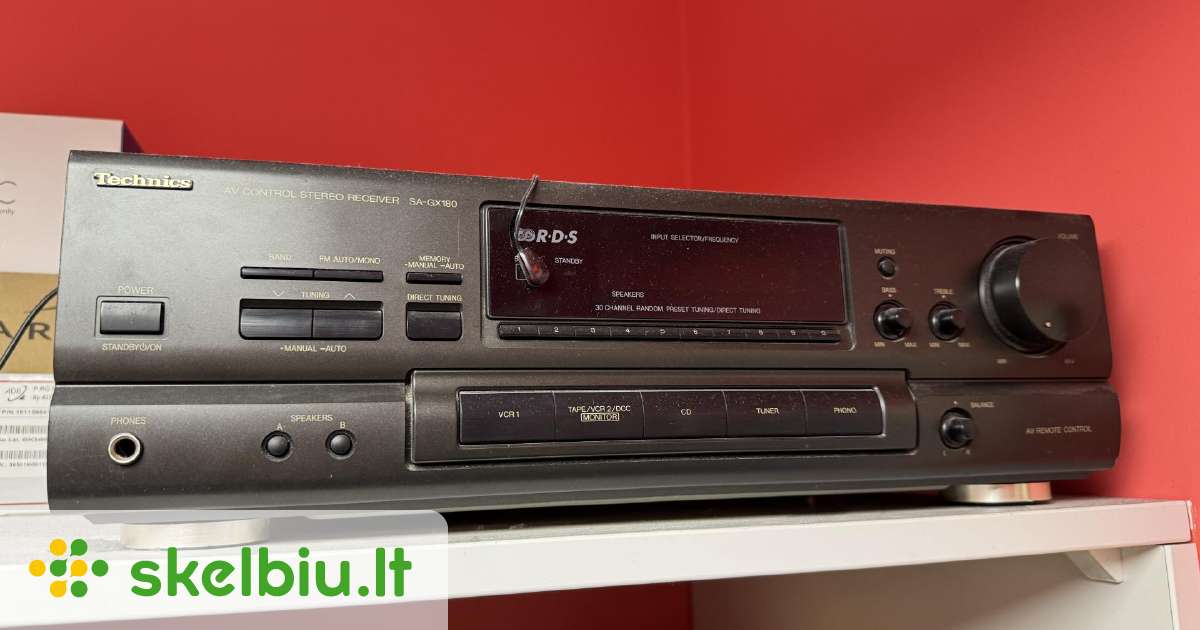 Technics Sa-gx180 - Skelbiu.lt
