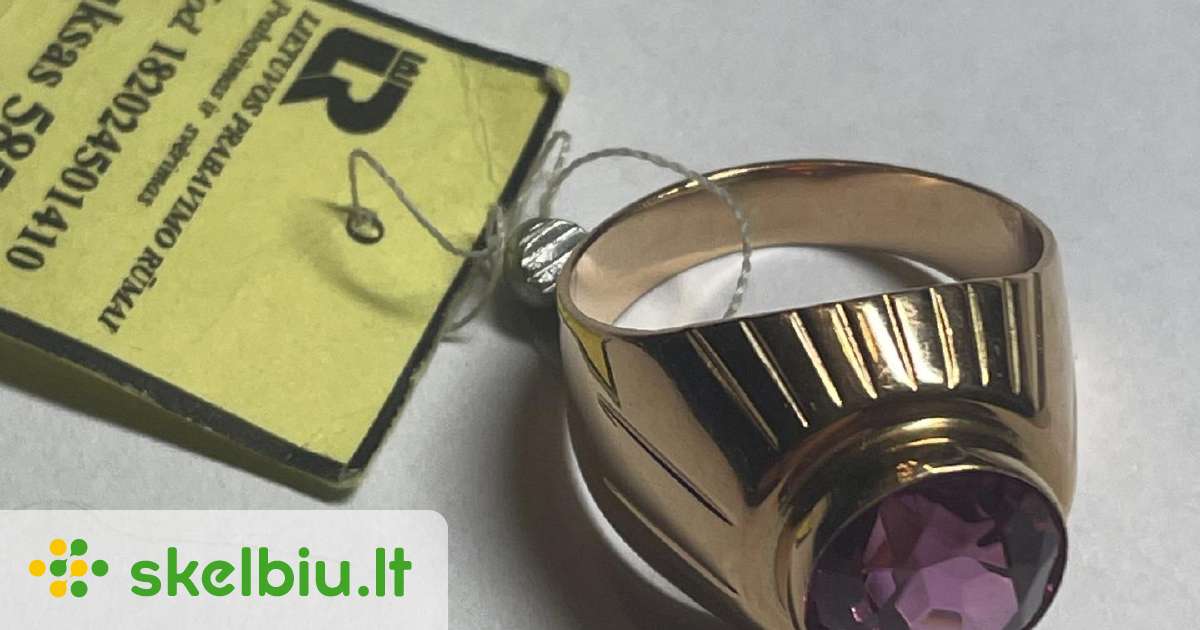 Auksinis žiedas - Skelbiu.lt