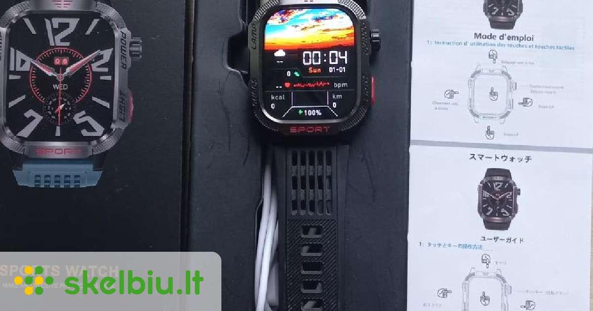 Išmanusis laikrodis - Skelbiu.lt