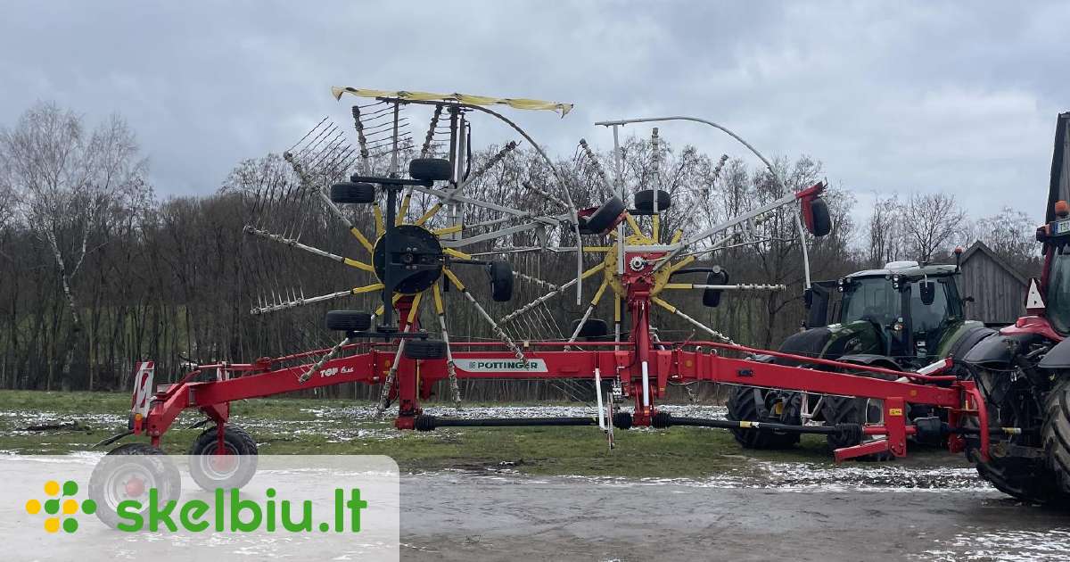 Grėblys Pöttinger - Skelbiu.lt