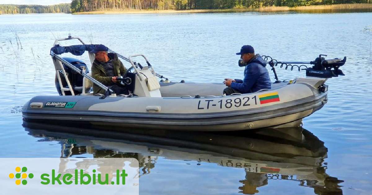 Rib valtis Gladiator Rib470 AL - Skelbiu.lt