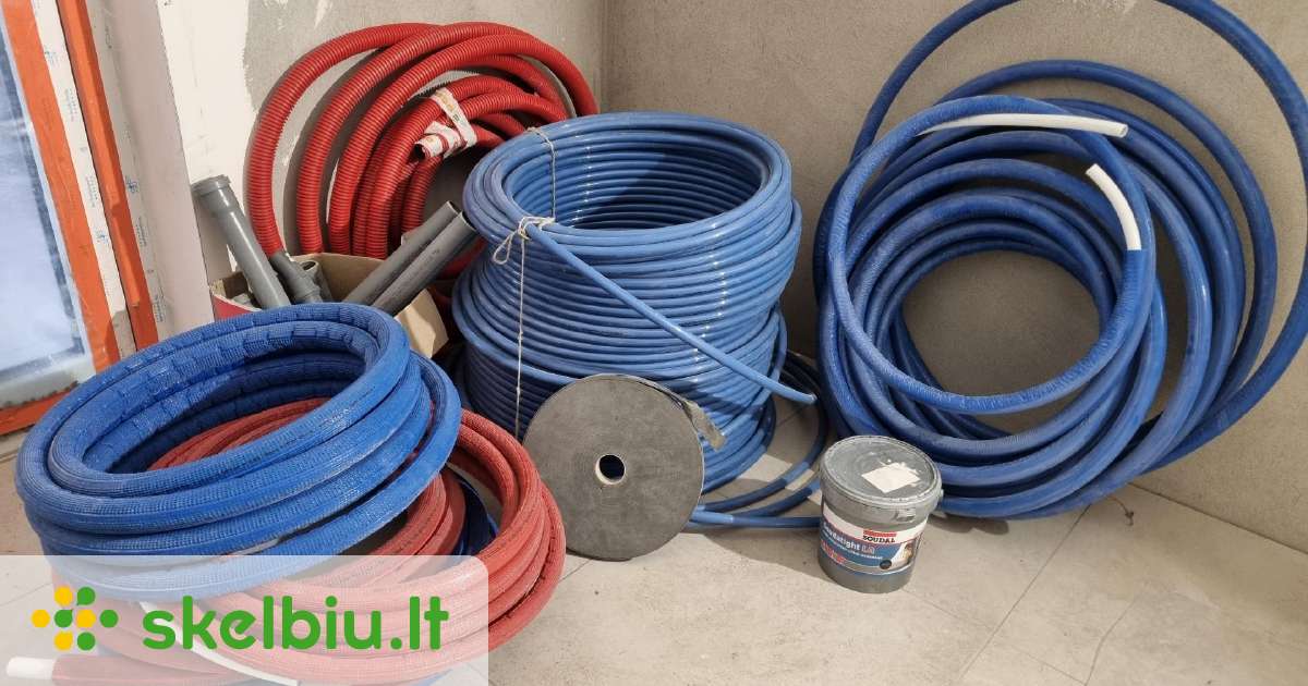 Statybų likučiai. Vamzdis šildymui 18 mm ir kt. - Skelbiu.lt