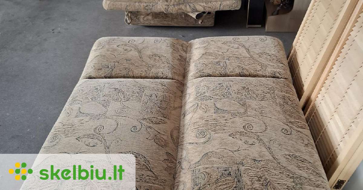 2 puikios bukles vienodos sofos lovos - Skelbiu.lt