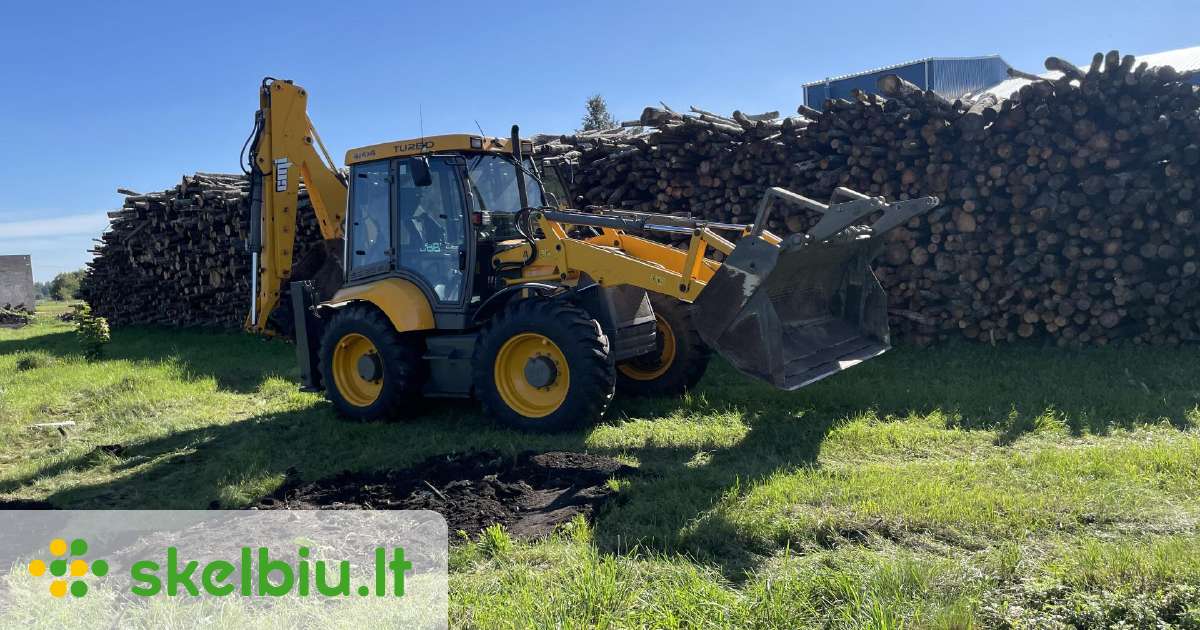 4x4 Turbo Ekskavatorius Krautuvas - Skelbiu.lt
