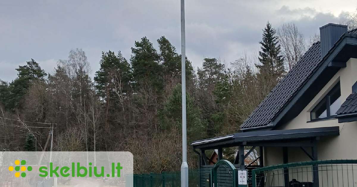 Apšvietimo stulpas 6 m. - Skelbiu.lt