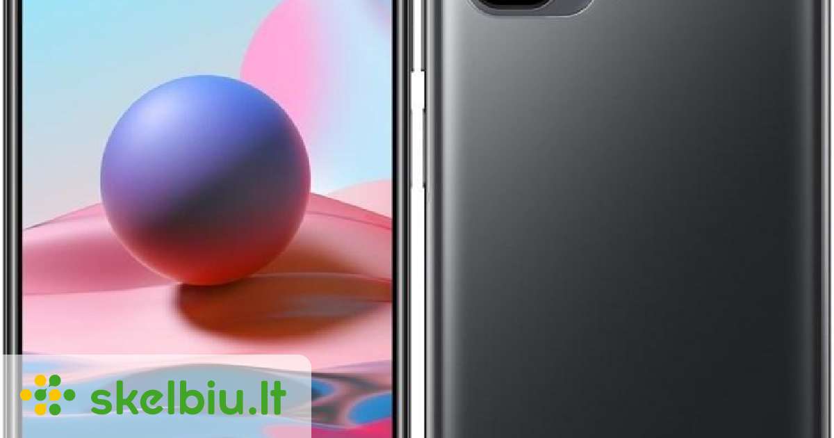 Naudotas Xiaomi Redmi Note 10 128gb, Tik 110 Eur! - Skelbiu.lt