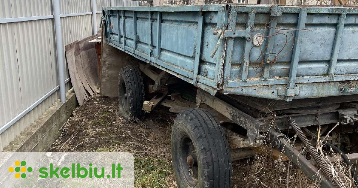 Traktoriaus priekaba - Skelbiu.lt
