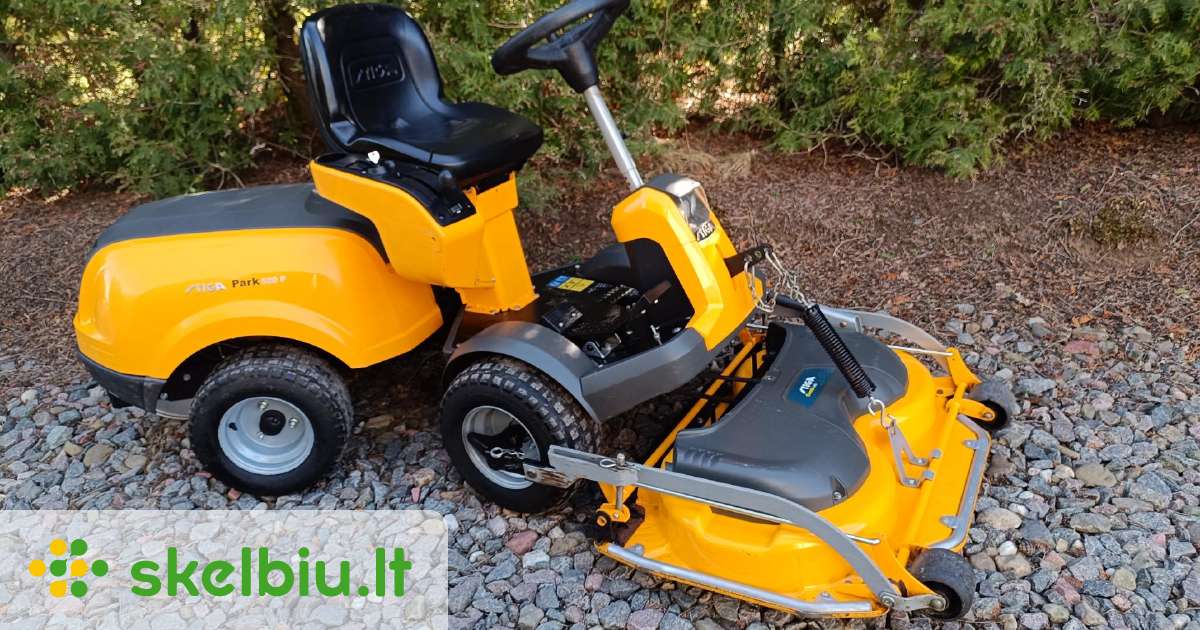 Stiga Park 520p sodo traktorius 15.5 ag - Skelbiu.lt