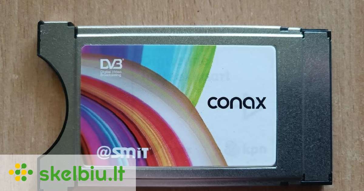 Ci Smit Conax Dvb-t modulis į TV - Skelbiu.lt