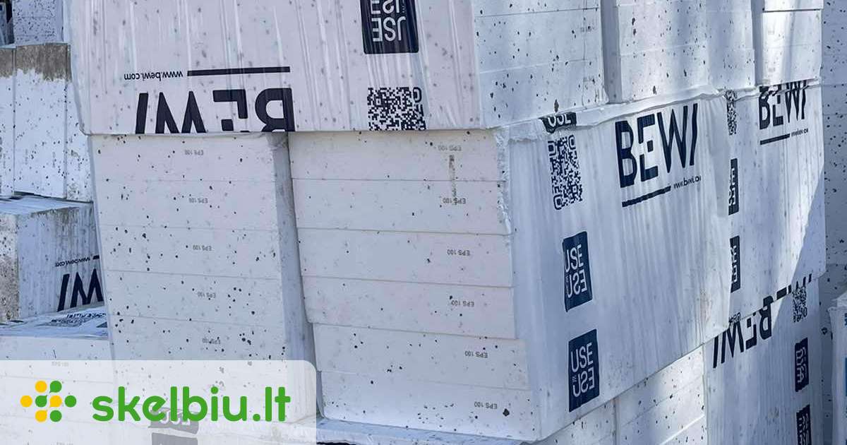 Fasadinis Eps70 Neoporas nuo 51 eur/m3, - Skelbiu.lt