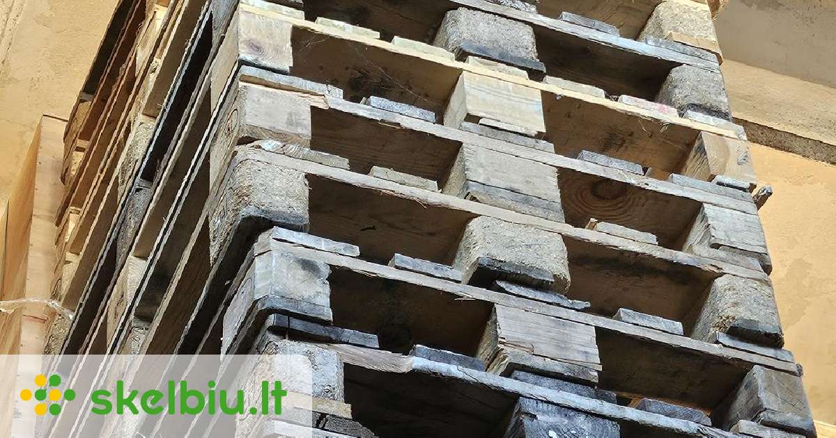 Euro paletės, padėklai - Skelbiu.lt