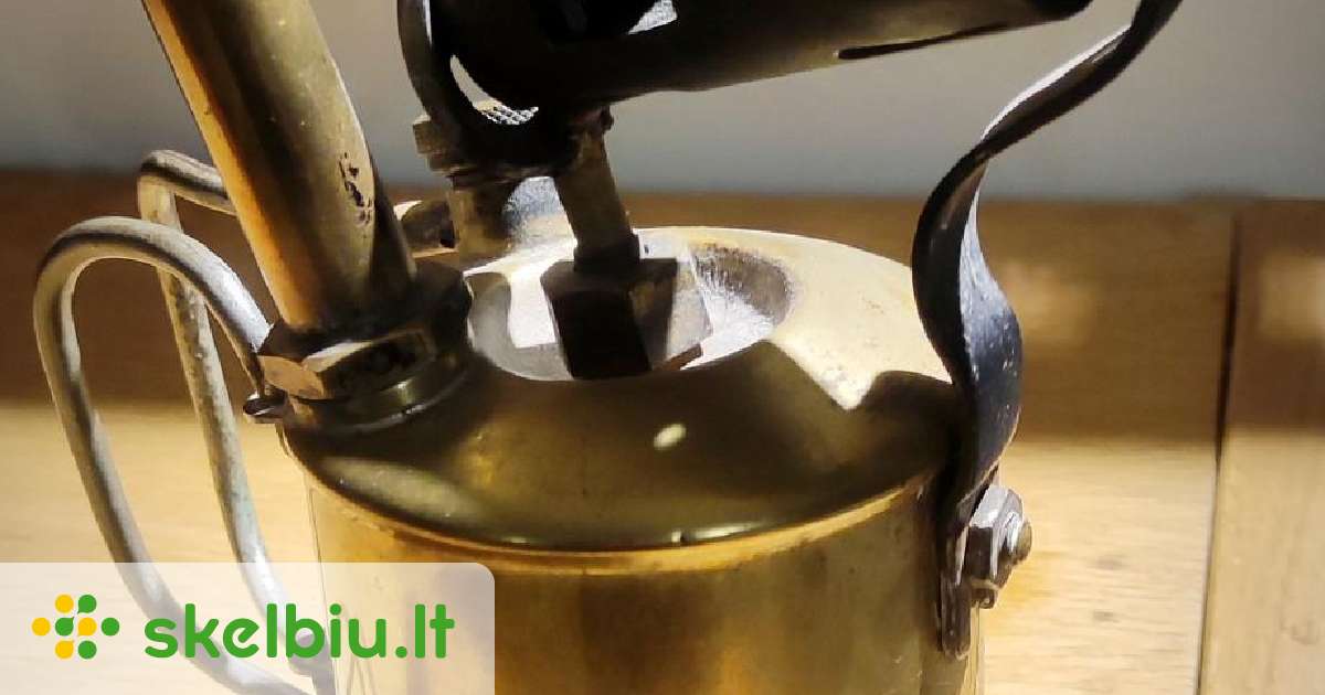 Senovine Litavimo lempa Primusas - Skelbiu.lt