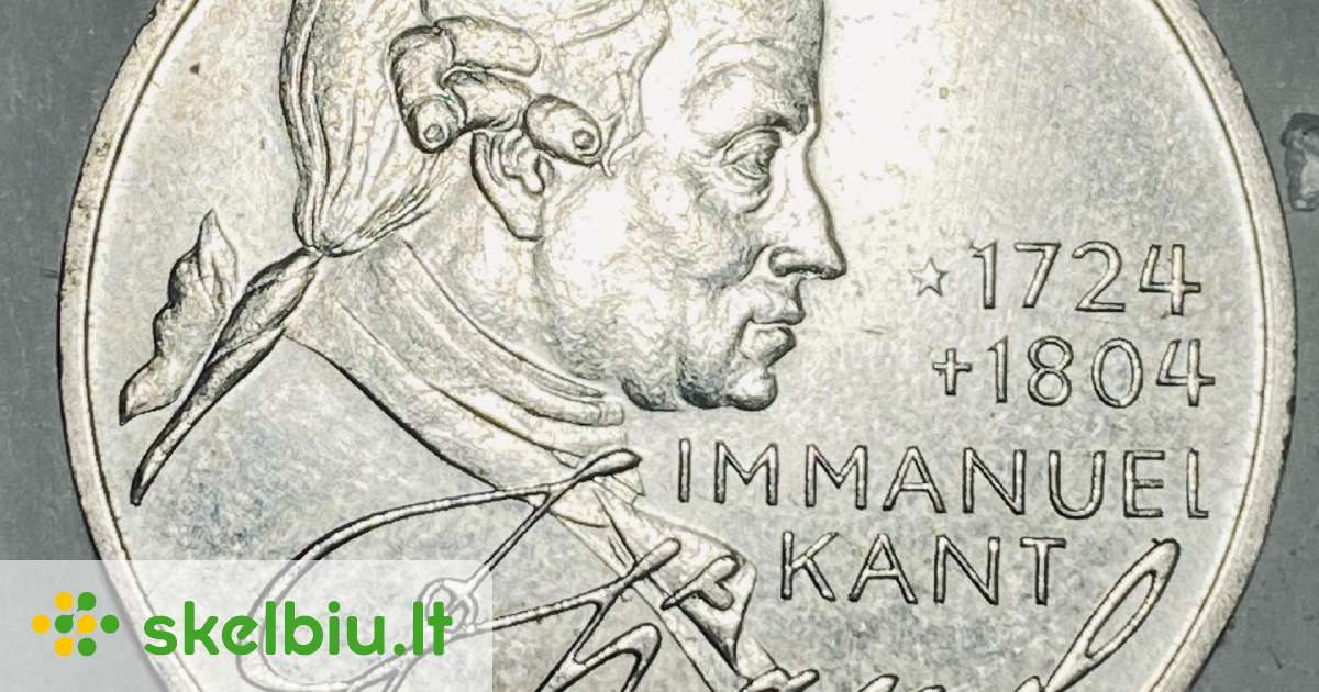 1974 D Vokietija silver pinigas 5 mark /3507 - Skelbiu.lt