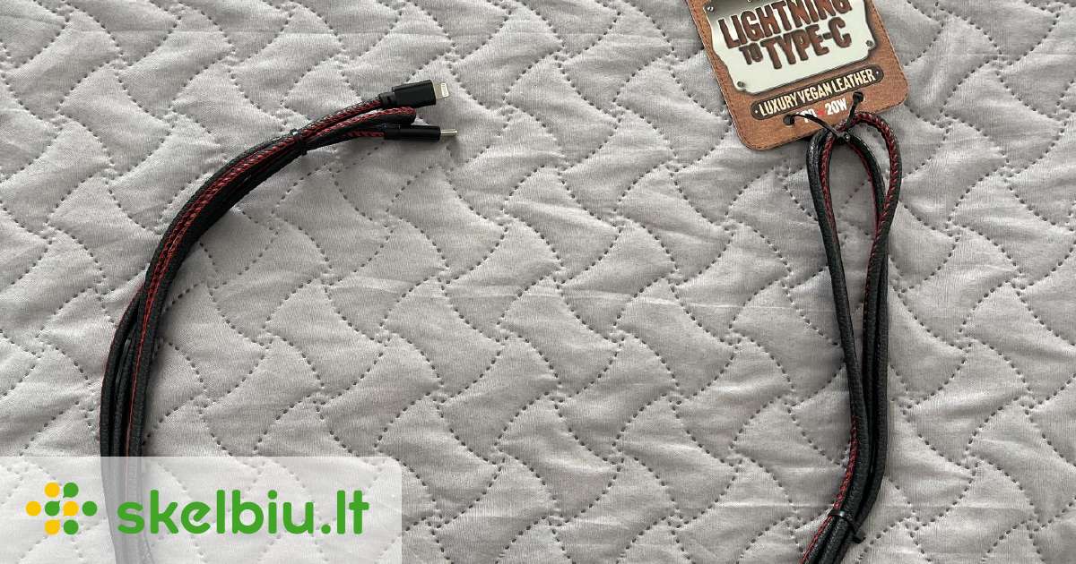 iPhone Usb C to Lightining krovimo laidas 3m - Skelbiu.lt