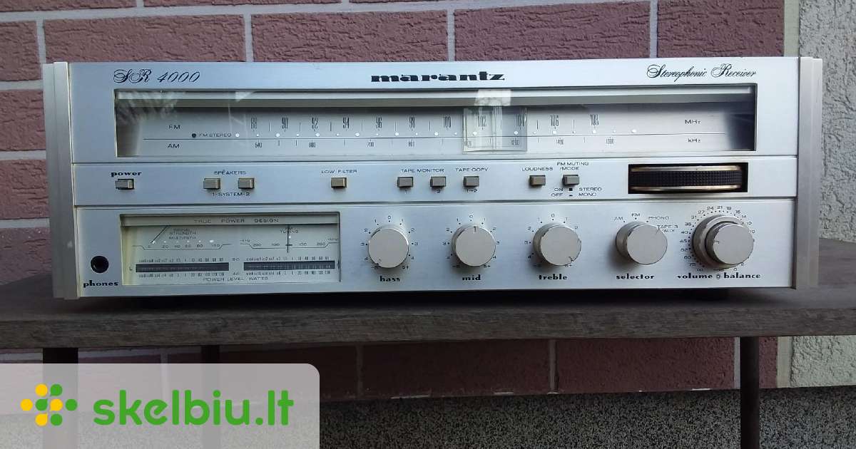 Marantz Sr 4000 - Skelbiu.lt