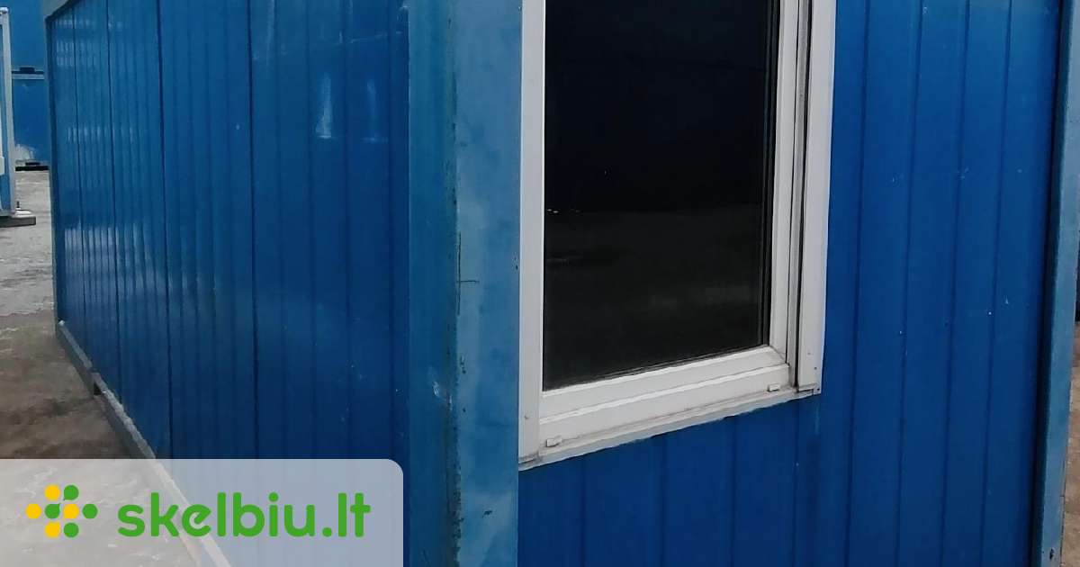 Buitinis vagonėlis sandeliukas modulinis namelis - Skelbiu.lt