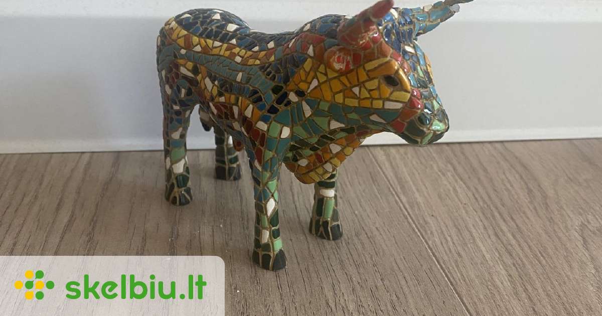 Gaudi stiliaus jaučio statula - Skelbiu.lt