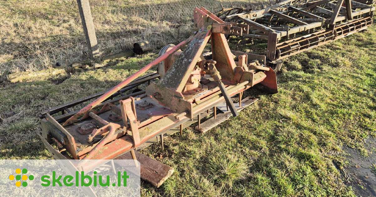 Naudota žemės dirbimo freza - Skelbiu.lt