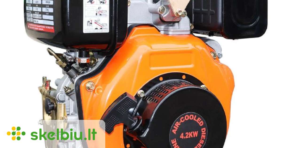 Dyzelinis variklis As-178fe su starteriu - Skelbiu.lt