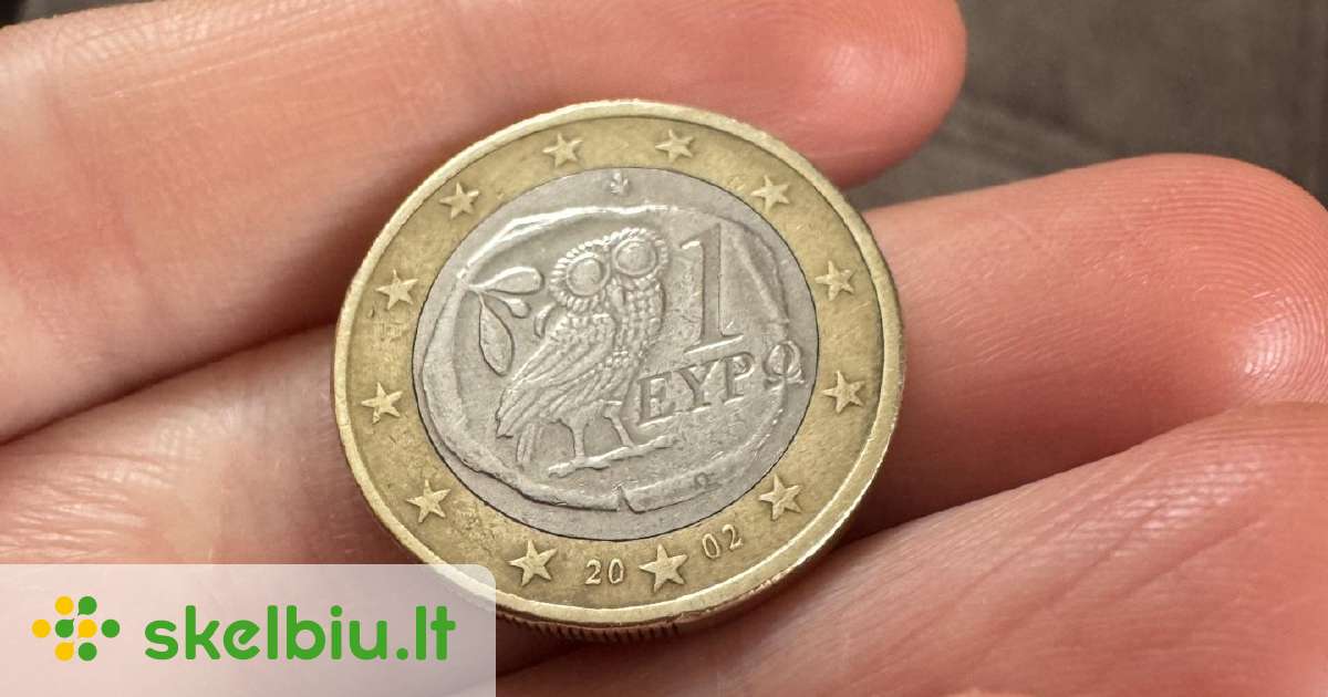 1eur moneta su pelėda - Skelbiu.lt