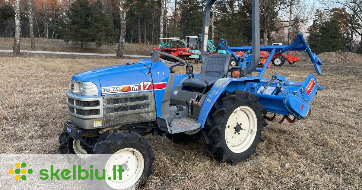 Traktorius Iseki Tm17 (su freza) - Skelbiu.lt