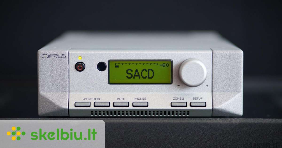 Cyrus 6xp Stereo Stiprintuvas - Skelbiu.lt