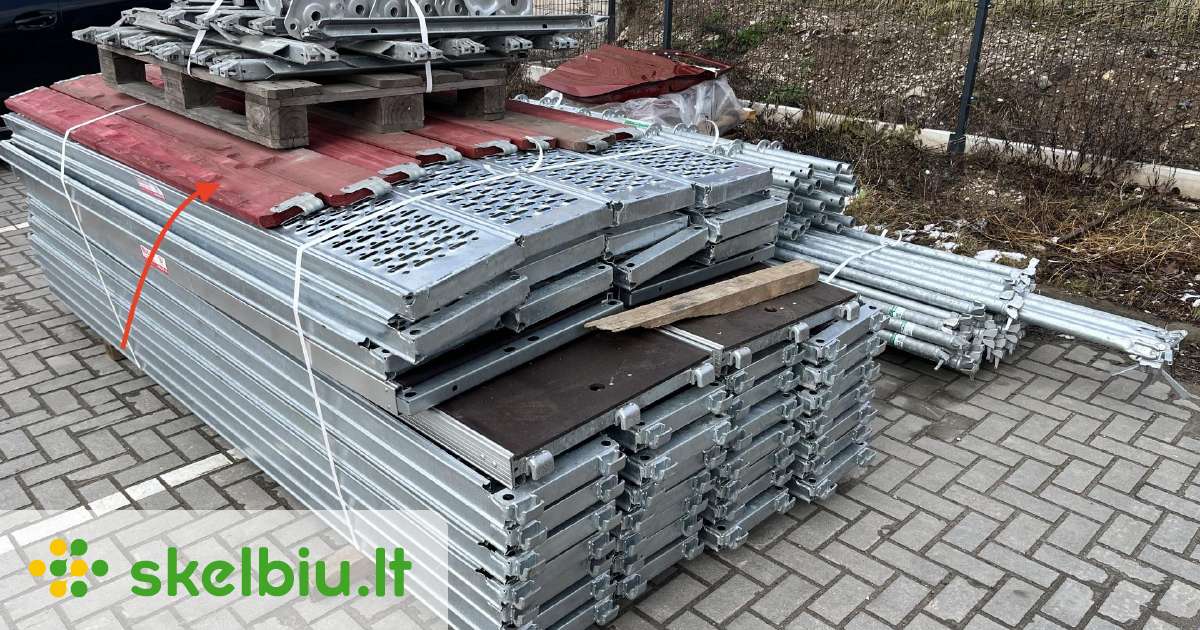 Moduliniai pastoliai - nuoma - Skelbiu.lt