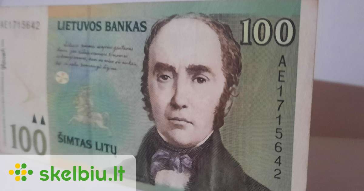 100 litų 2000m. - Skelbiu.lt