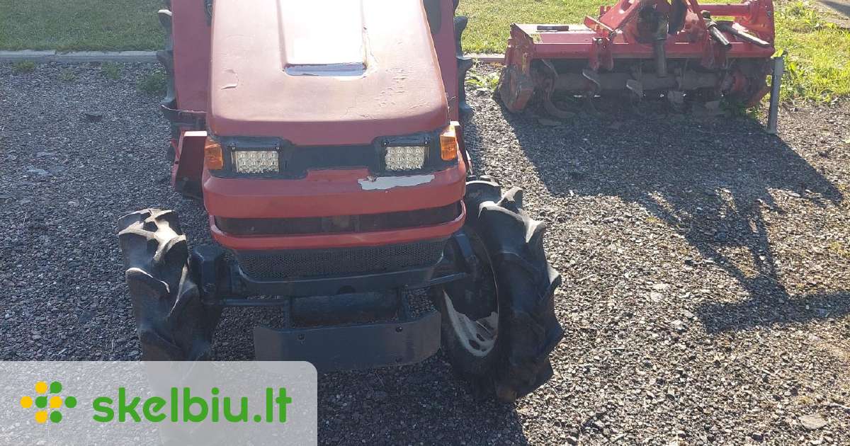 Ratinis mini traktorius . Yanmar Ke- 4 - Skelbiu.lt