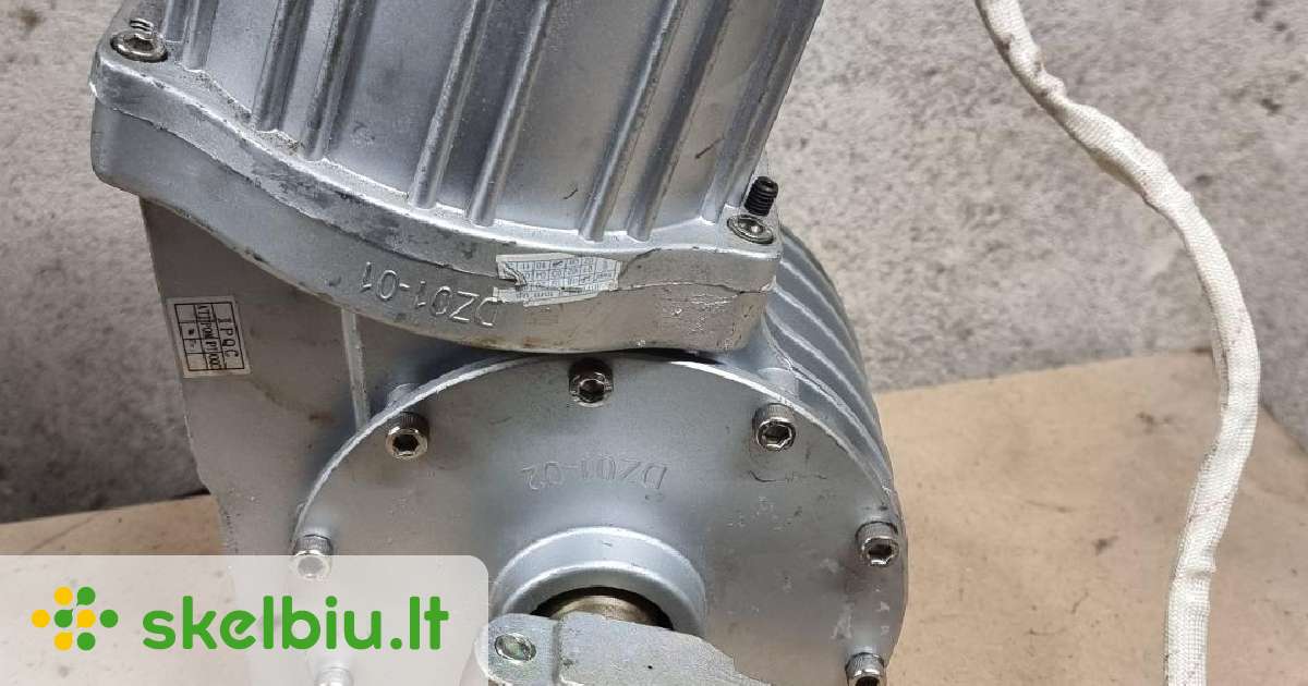 Motoreduktorius 220v 27 aps/min - Skelbiu.lt