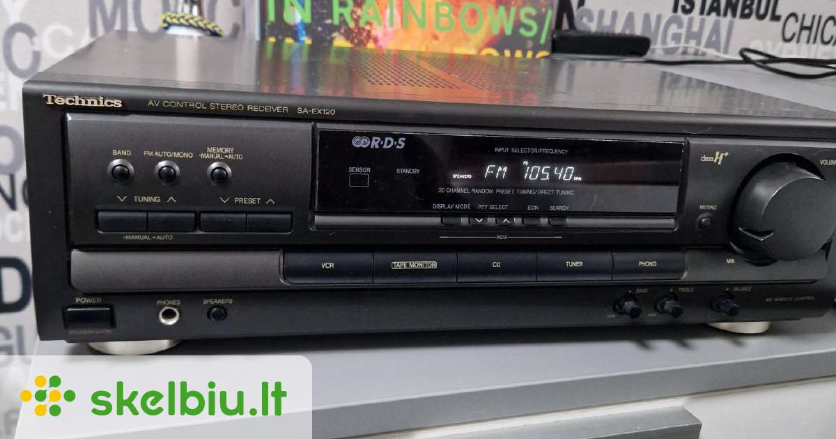 Stiprintuvas Resyveris Technics sa ex120 - Skelbiu.lt