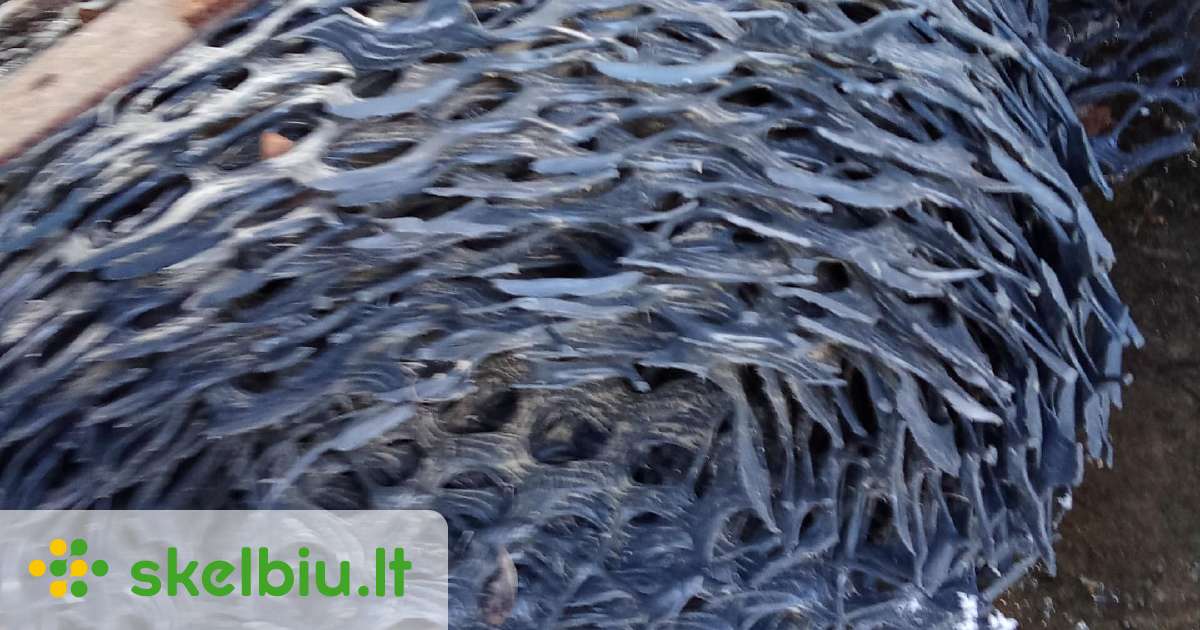 Dekoratyvinė plastmasine-gumine medžiaga rulonuose - Skelbiu.lt