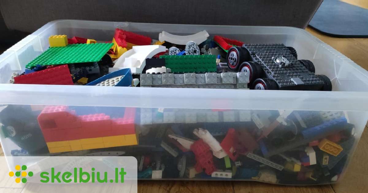 Parduodu lego dėžė - Skelbiu.lt