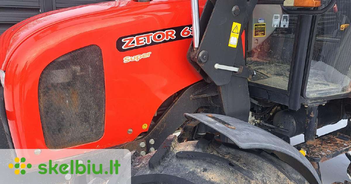 Traktorius Zetor 6341 - Skelbiu.lt