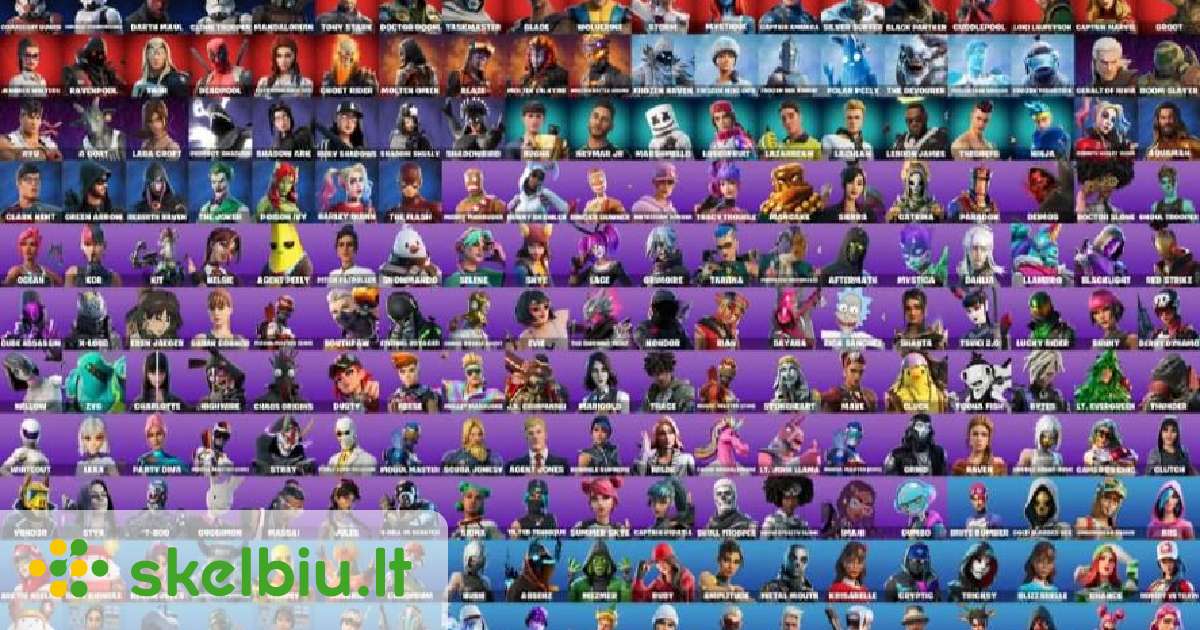 Fortnite acc - Skelbiu.lt