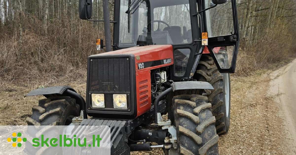 Traktorius Belarus Mtz 920 - Skelbiu.lt
