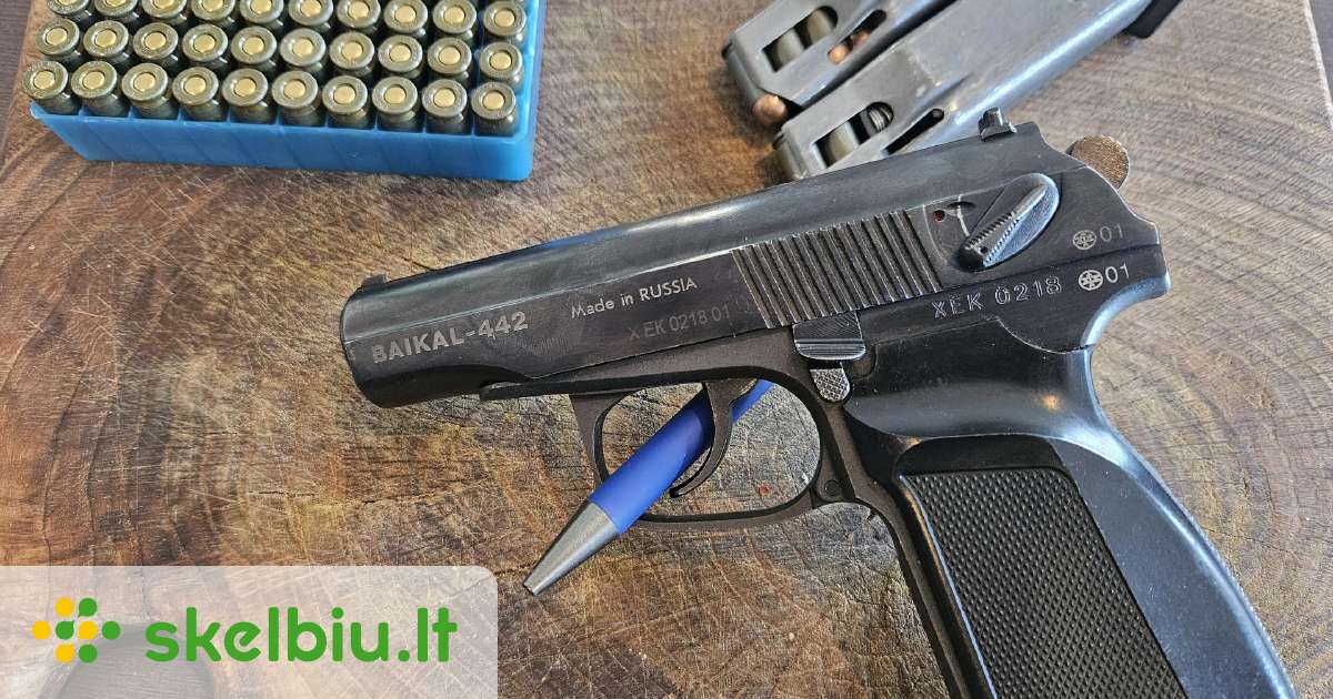 Baikal - 442 pistoletas - Skelbiu.lt