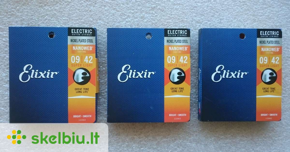 Stygos Elixir gitarai - Skelbiu.lt
