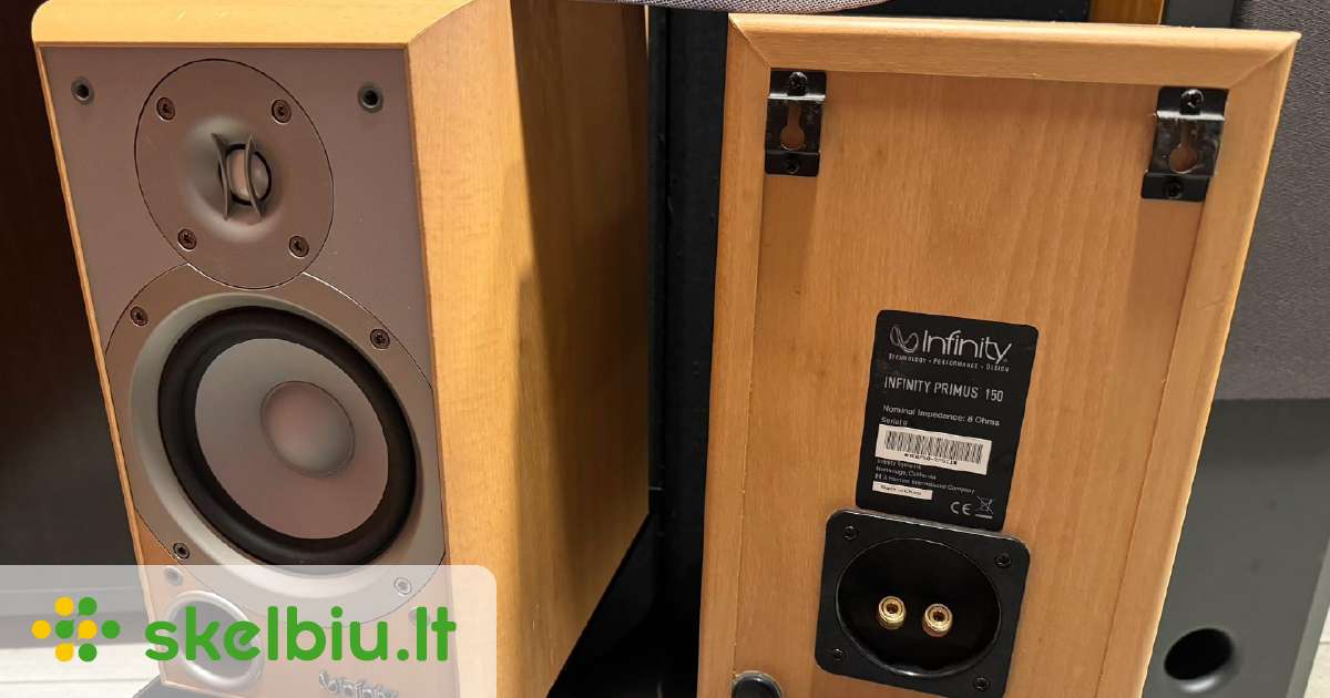 Infinity Primus 150/beta Hcs/ Lentyninės kolonėlės - Skelbiu.lt