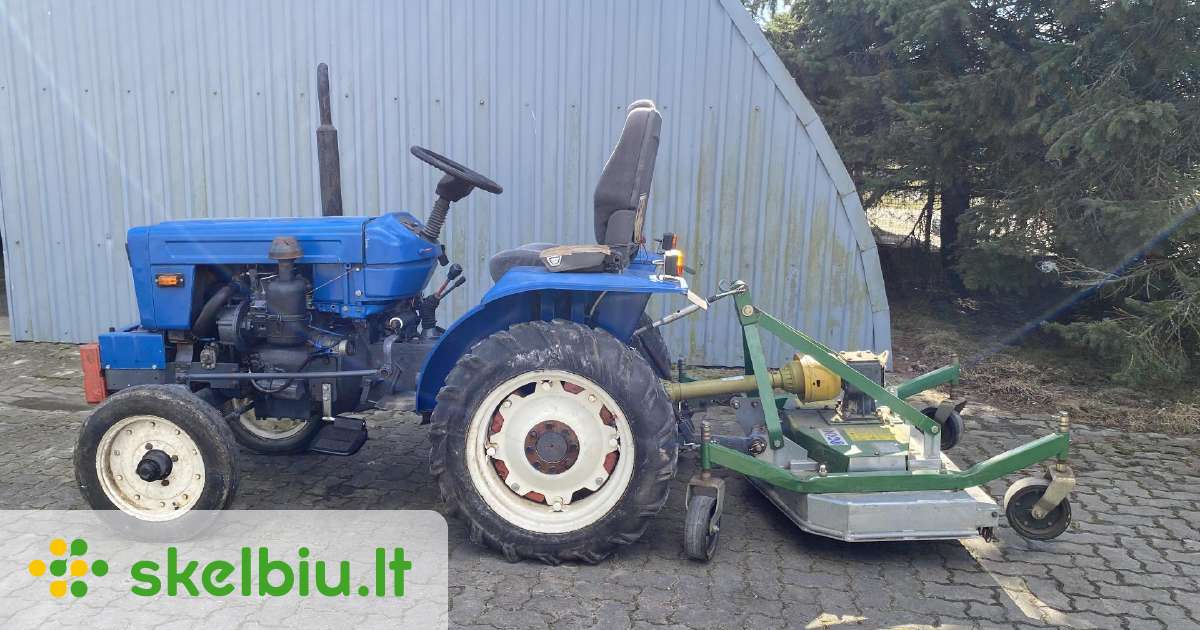 Parduodamas traktoriukas su mulčeriu - Skelbiu.lt