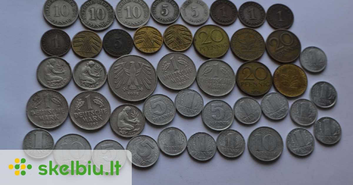 Vokiskos monetos - Skelbiu.lt