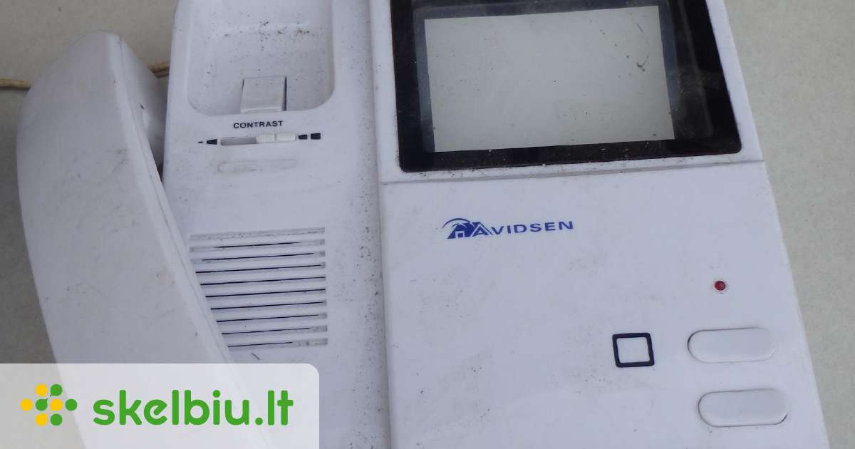 Domofono ragelis su ekranu - Skelbiu.lt