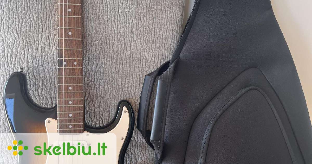 Parduodu dvi gitaras ir stiprintuvą. - Skelbiu.lt
