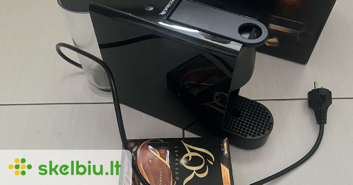 Kavos aparatas Nespresso essenza mini - Skelbiu.lt