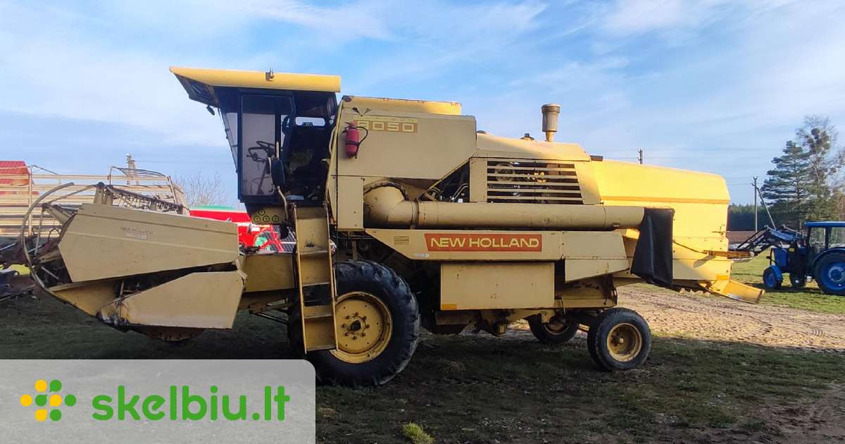 Parduodu Kombainą New Holland 8050 - Skelbiu.lt