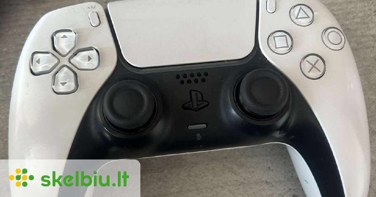 Ps5 White Controller - Skelbiu.lt