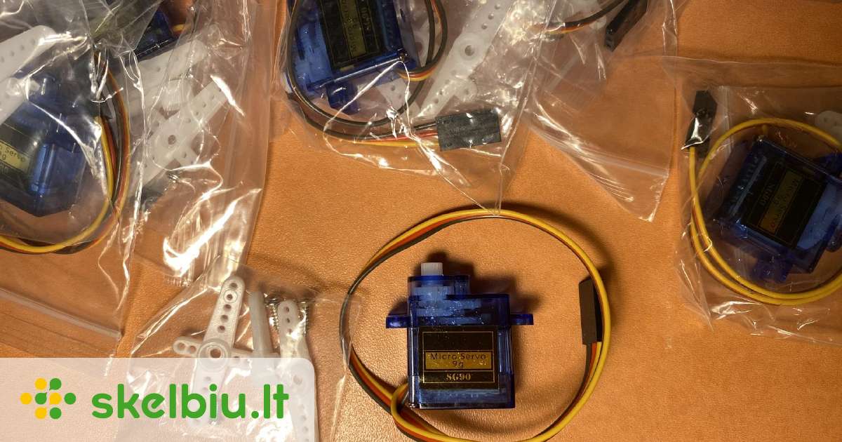 Sg90 servo variklis - Skelbiu.lt